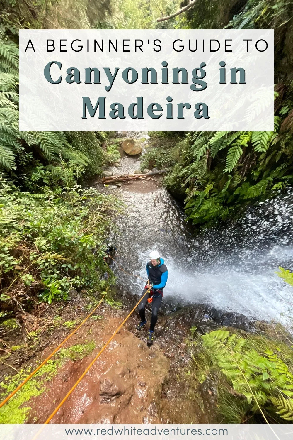 First-Time Canyoning in Madeira (Level 1) – Red White Adventures