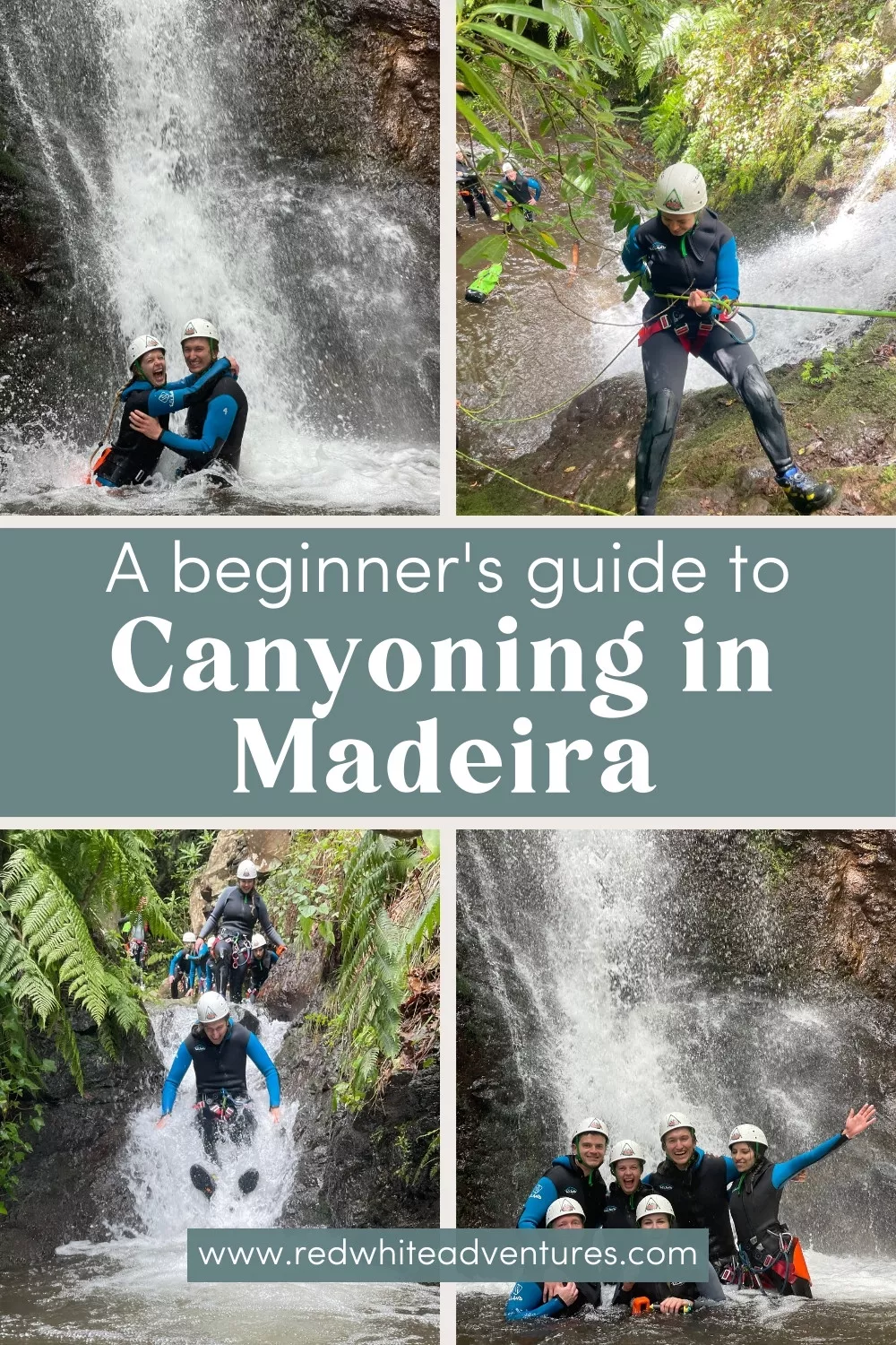 First-Time Canyoning in Madeira (Level 1) – Red White Adventures