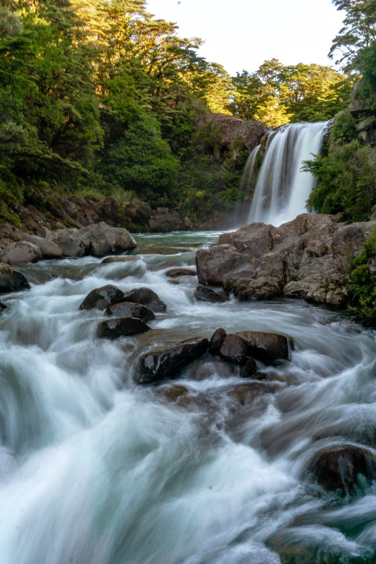 Stunning Tawhai Falls (Gollum's Pool) in Tongariro National Park – Red ...
